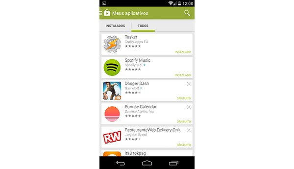 Como baixar vários apps de uma vez no Android via Google Play?
