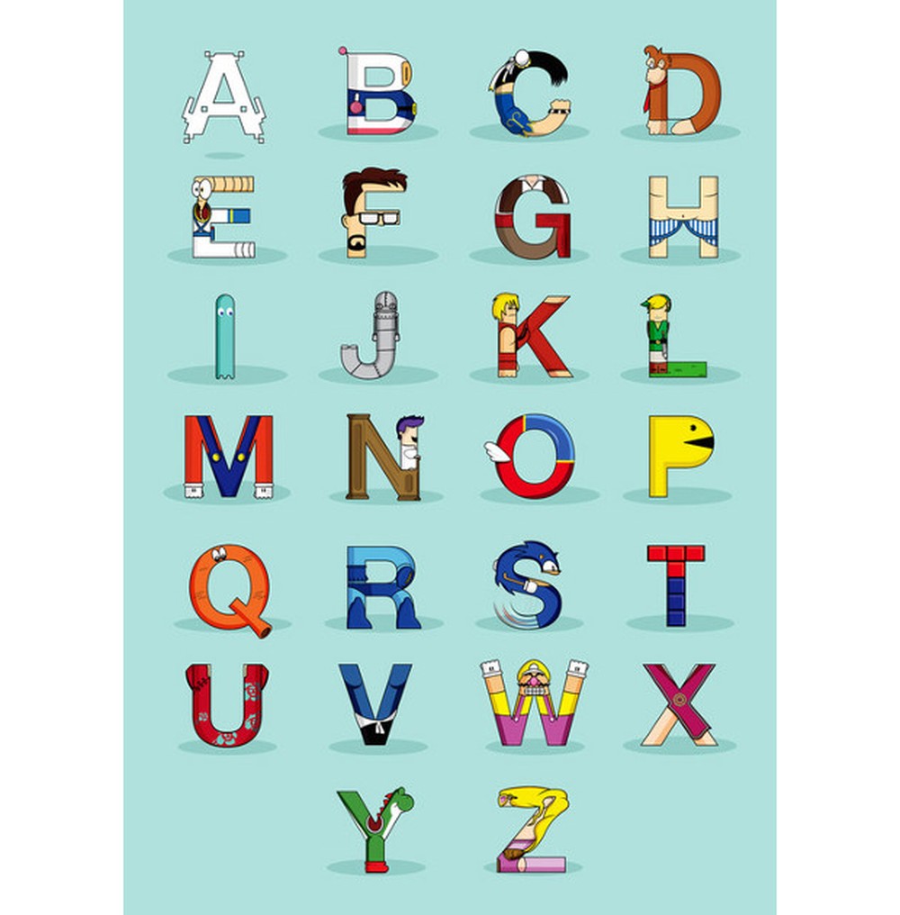 O alfabeto dos games