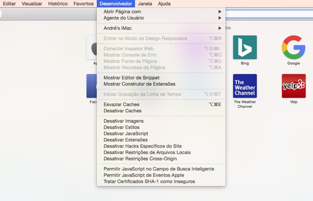 Como resolver erros de script no navegador