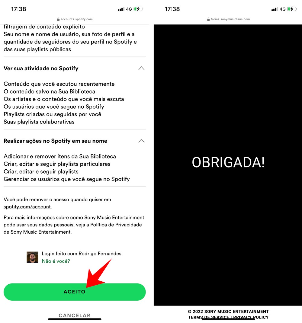 Como fazer pré-save no Spotify pelo celular