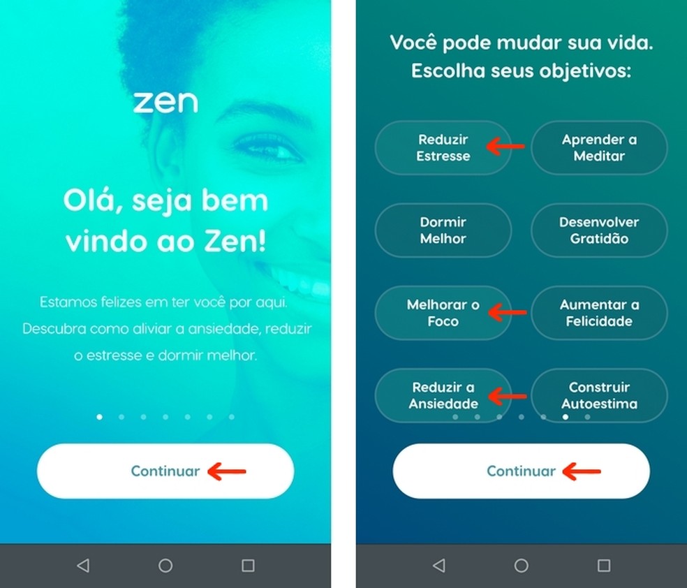 Como usar o aplicativo Zen para aprender a meditar e dormir melhor