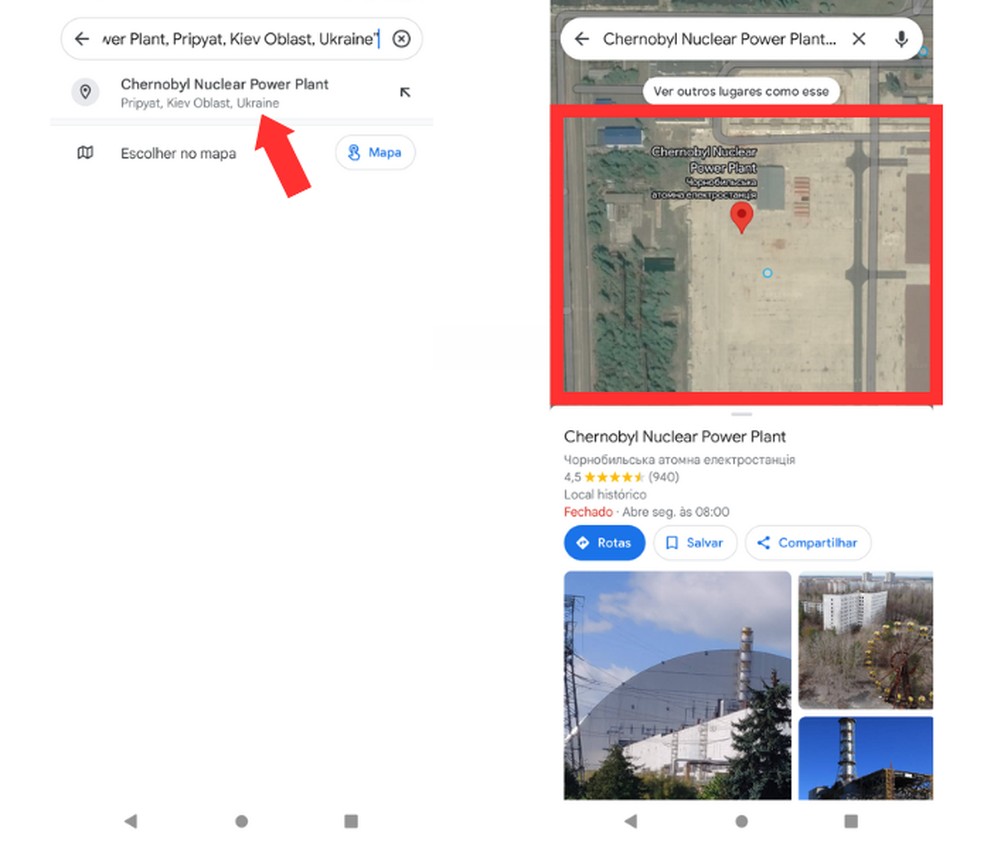 Como 'visitar' a usina de Chernobyl pelo Google Maps