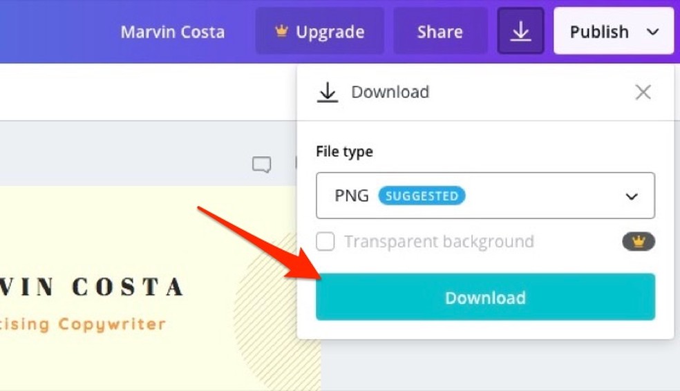 Como criar uma carta de apresentação com o Canva