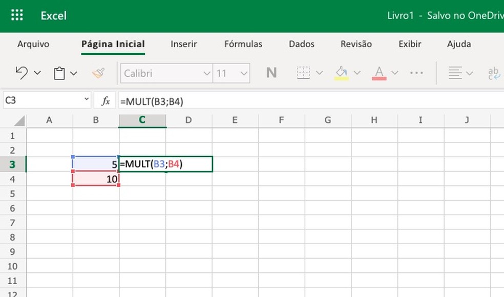Como multiplicar no Excel