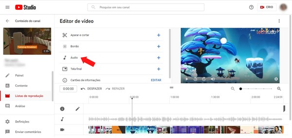 Como editar vídeo no YouTube Studio? Veja passo a passo para usar site