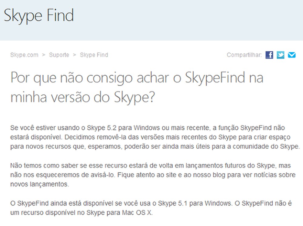O que é Skype Find? Veja como funciona esta ferramenta do Skype
