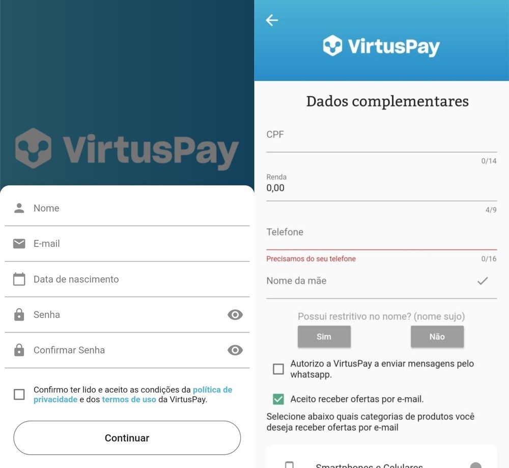 O que é VirtusPay? Serviço permite comprar parcelado no boleto