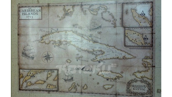 Assassin’s Creed 4: Black Flag ganha imagem mostrando mapa do Caribe