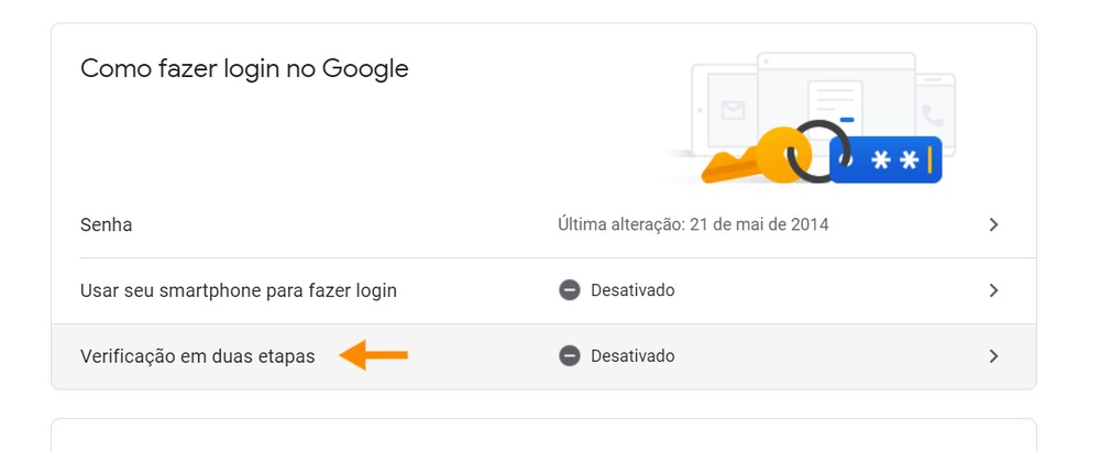 Quatro ajustes para tornar a conta do Google mais segura