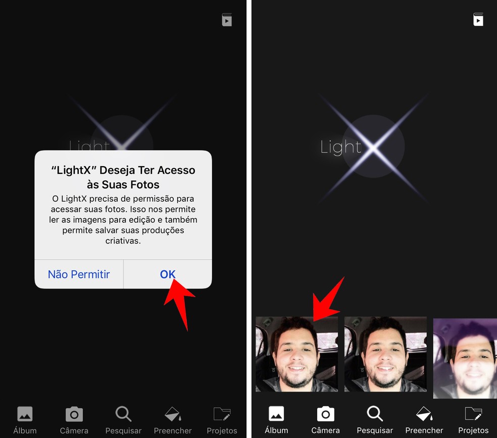 Como usar o LightX para deixar suas fotos com aparência profissional