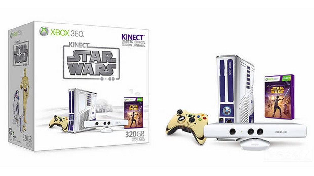 Xbox 360 e a edição especial Kinect Star Wars