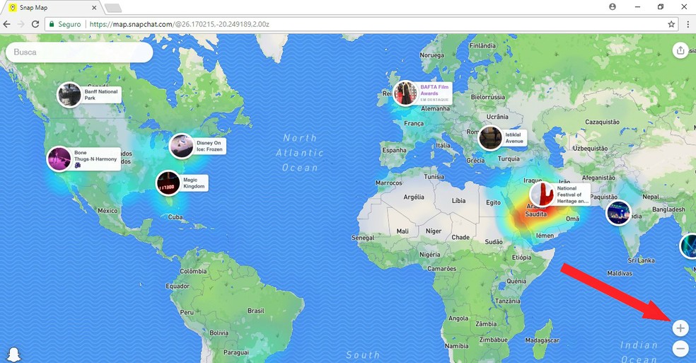 Snapchat lança mapa para assistir snaps pelo computador; veja como usar