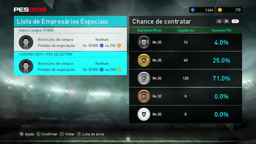 PES 2018: como conseguir o jogador lendário Zico no modo myClub