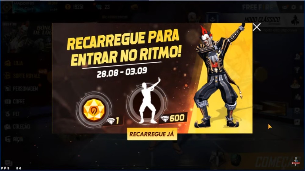 Como conseguir emotes no Free Fire? Veja dicas