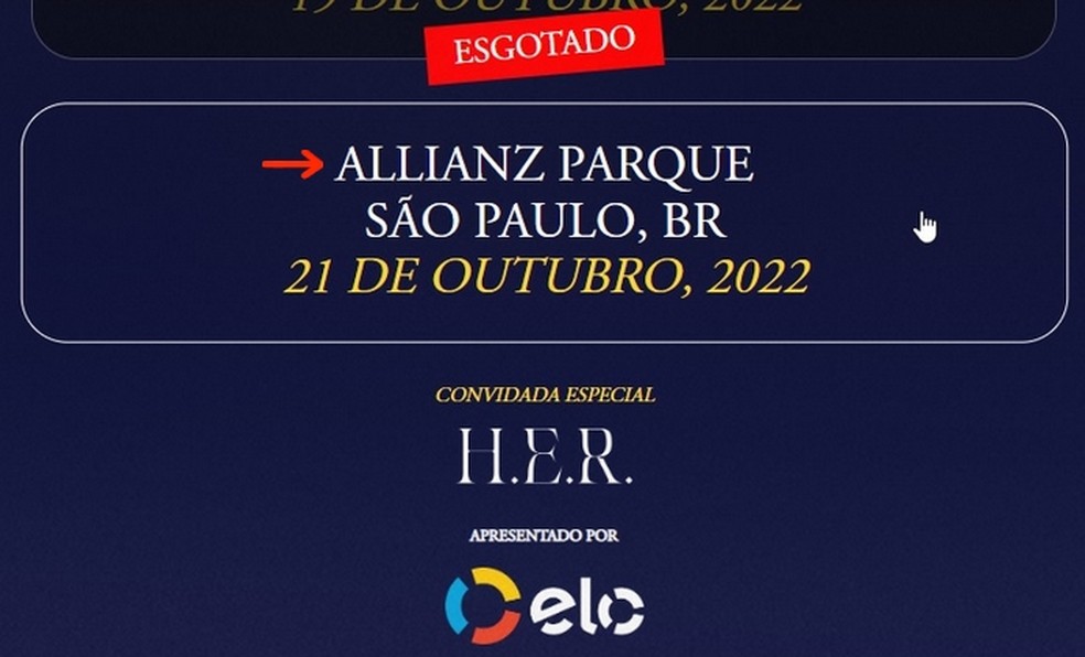 Show extra do Coldplay em São Paulo: como comprar ingresso pelo Eventim