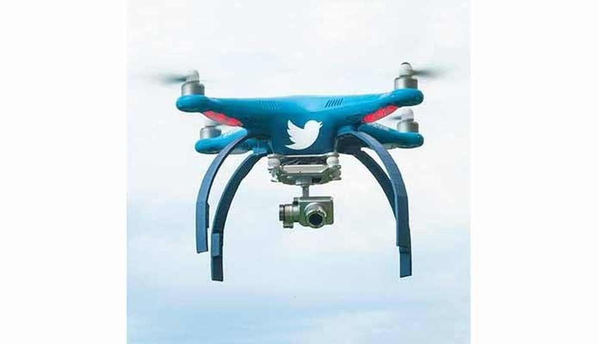 ‘Dronie’ oficial do Twitter registra selfies em Cannes; conheça o robô