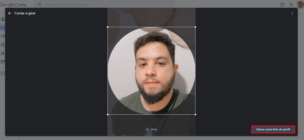 Como colocar foto no Google Meet