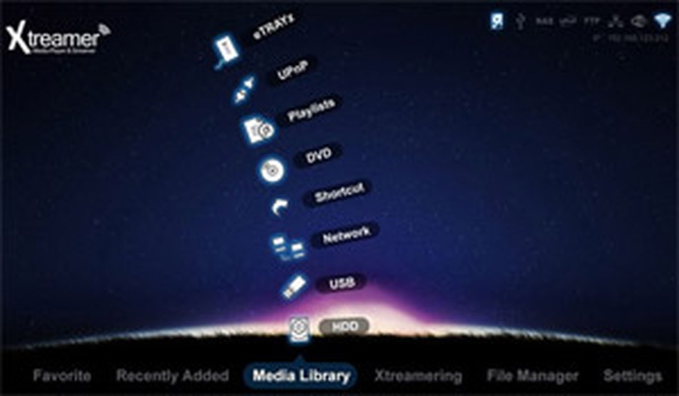 Xtreamer Prodigy com USB 3.0 é compatível com o AirPlay da Apple