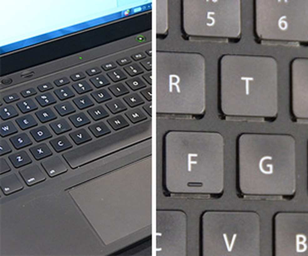 Synaptics transforma teclado de notebook em um enorme touchpad