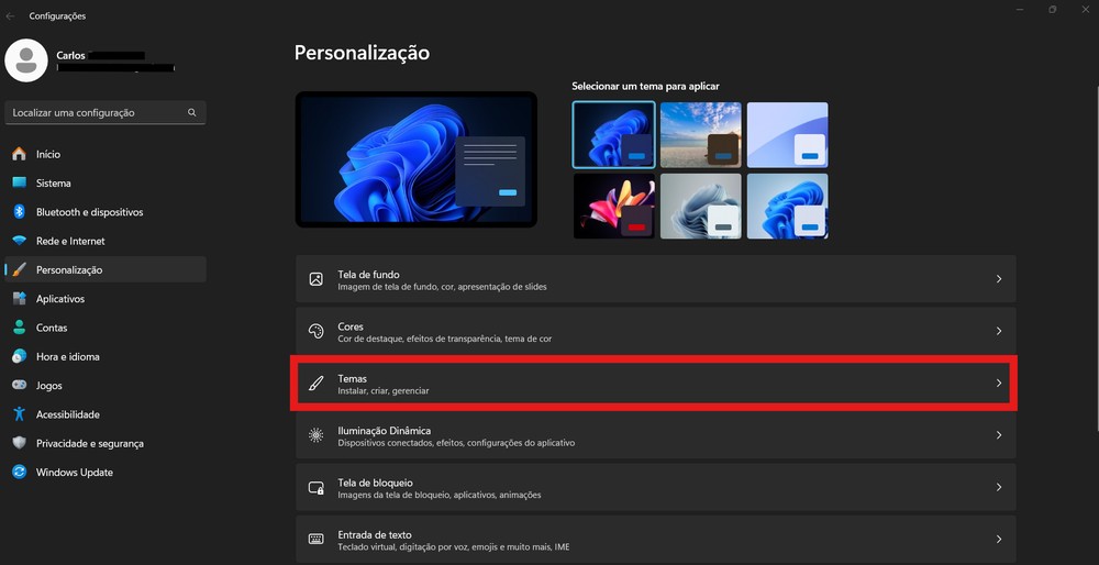 Como aplicar temas no Windows 11? Confira o tutorial passo a passo