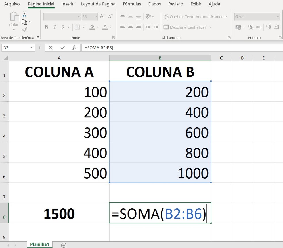 Como Somar No Excel Horas Porcentagem Linhas Colunas E Mais