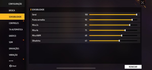 Melhor sensibilidade Free Fire: veja 'sensi' ideal para subir capa em 2024