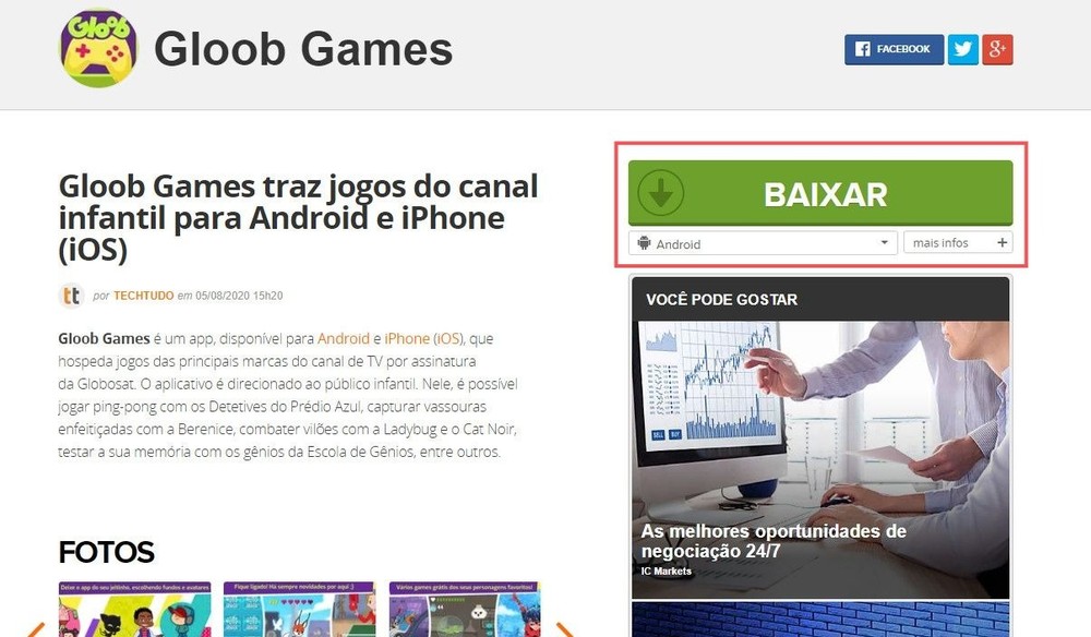 Como baixar Gloob Games e dicas para aproveitar os melhores jogos
