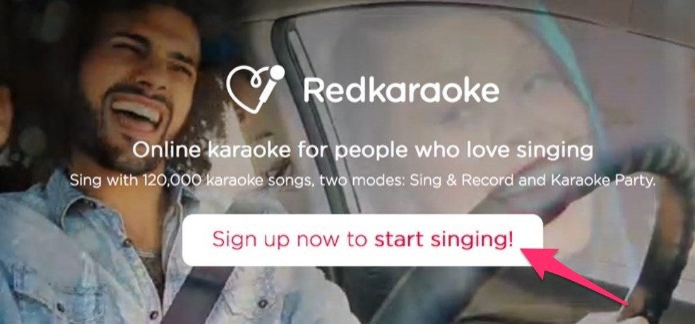 Site de karaokê: como usar o RedKaraoke e cantar com amigos