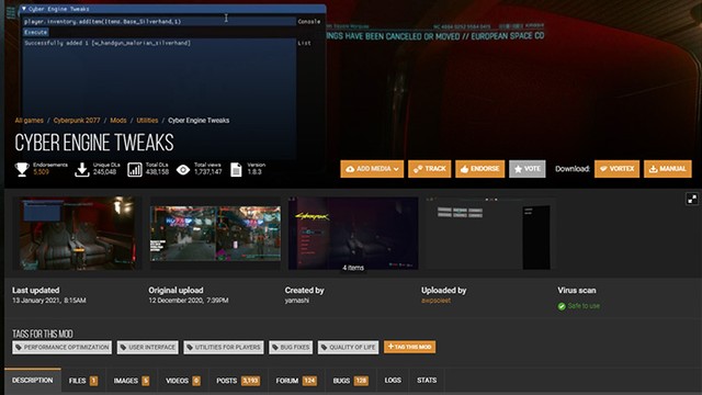 Cyberpunk 2077: como baixar e instalar mods no game