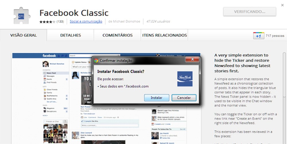 Como visualizar o antigo Feed do Facebook