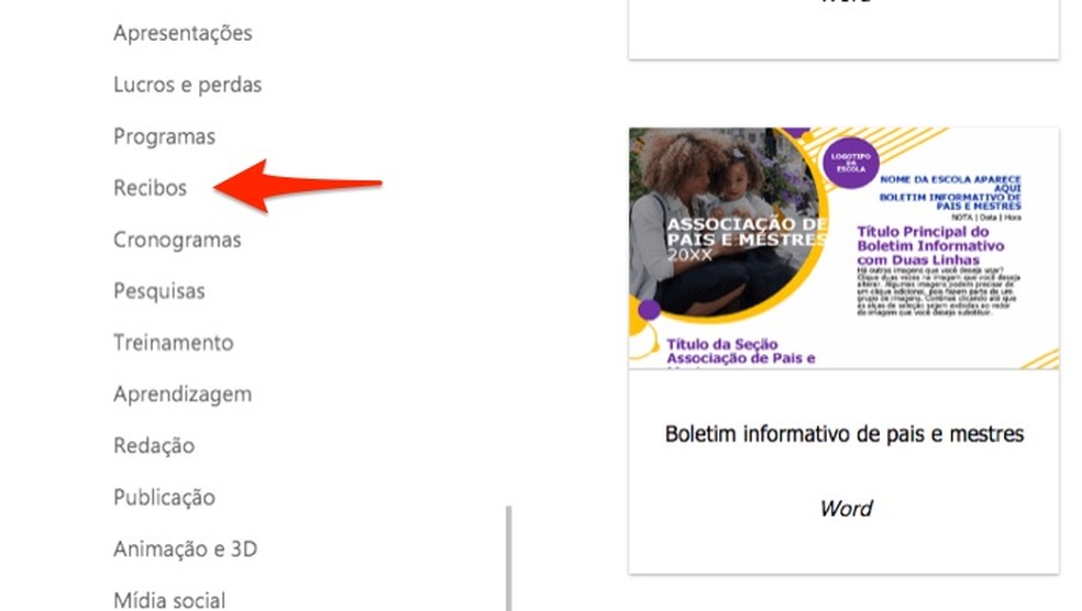 Como fazer um recibo de pagamento no Word