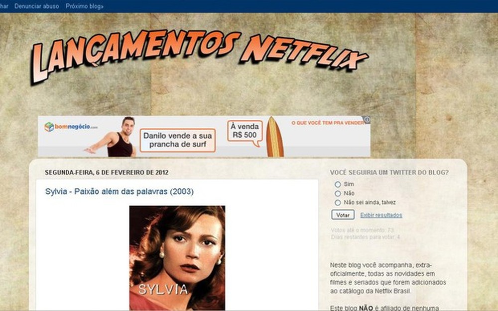 Está usando o Netflix e quer saber quais novos filmes e séries foram ...