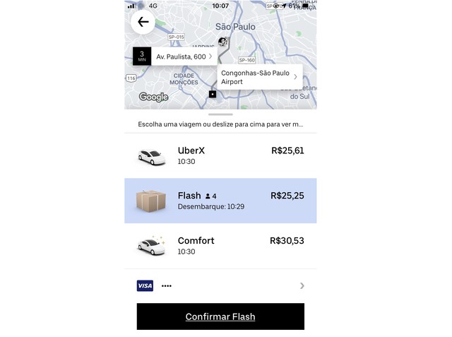 Como funciona Uber Flash? Nova modalidade faz entrega de itens pessoais