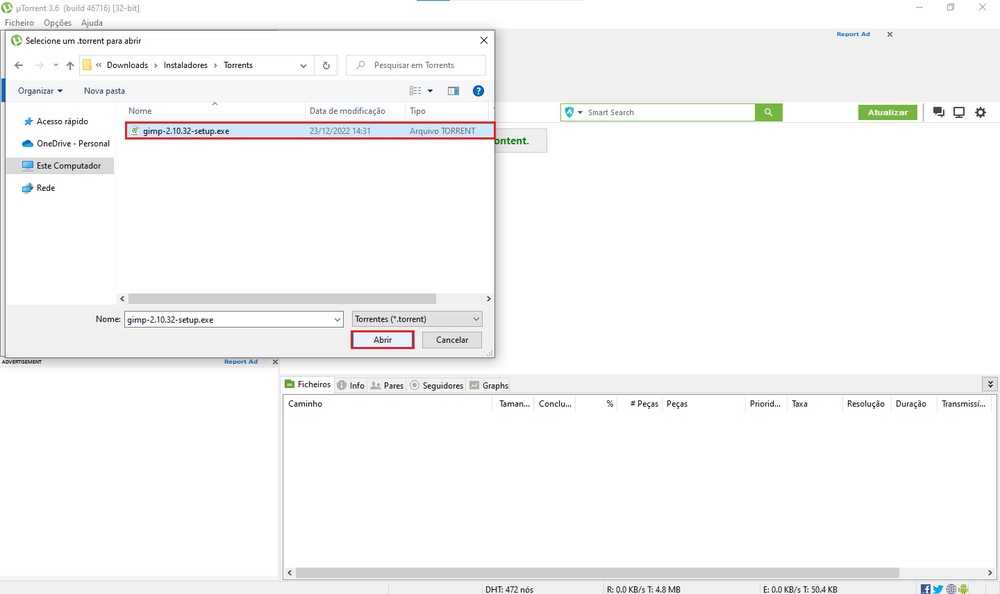 Como usar o uTorrent no PC, celular e na versão web pelo navegador