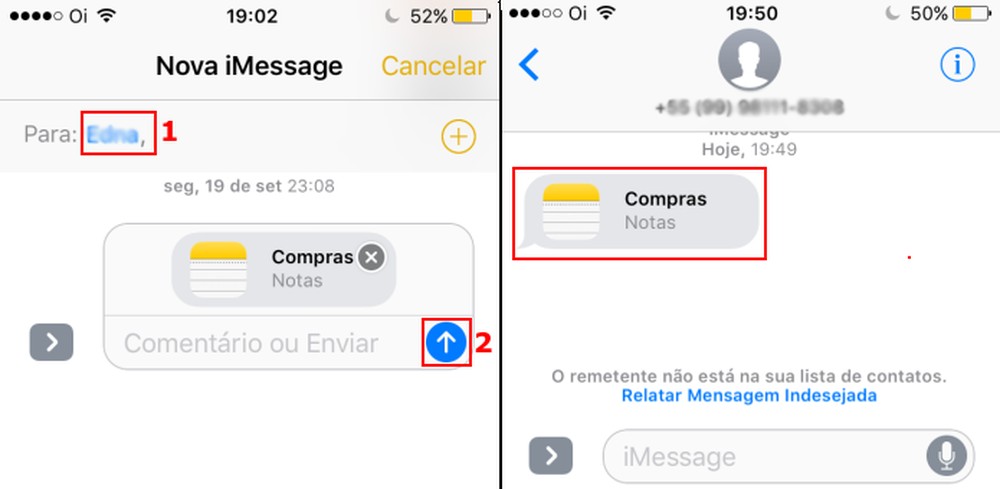 Como usar o Notas em modo de colaboração no iPhone com iOS 10
