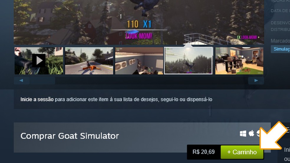 Como fazer download de Goat Simulator e requisitos para baixar no PC