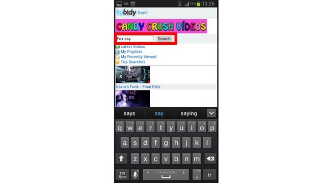 Veja como usar o Tubidy Mobile para baixar vídeos no celular