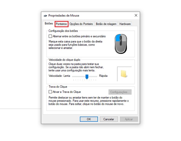 Como mudar o cursor do mouse no Windows