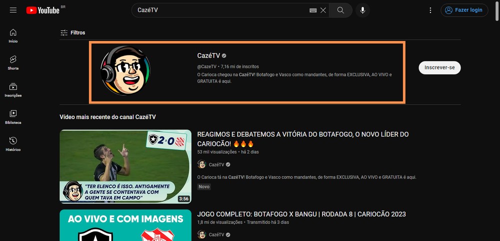 Vasco x Botafogo: como assistir ao clássico carioca na live do Casimiro