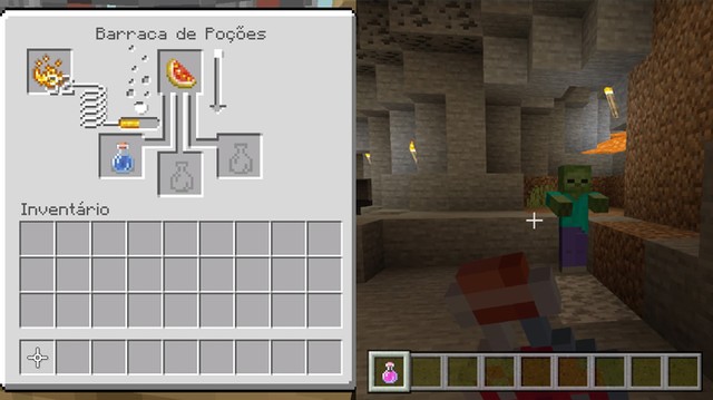 Como fazer todas as poções do Minecraft