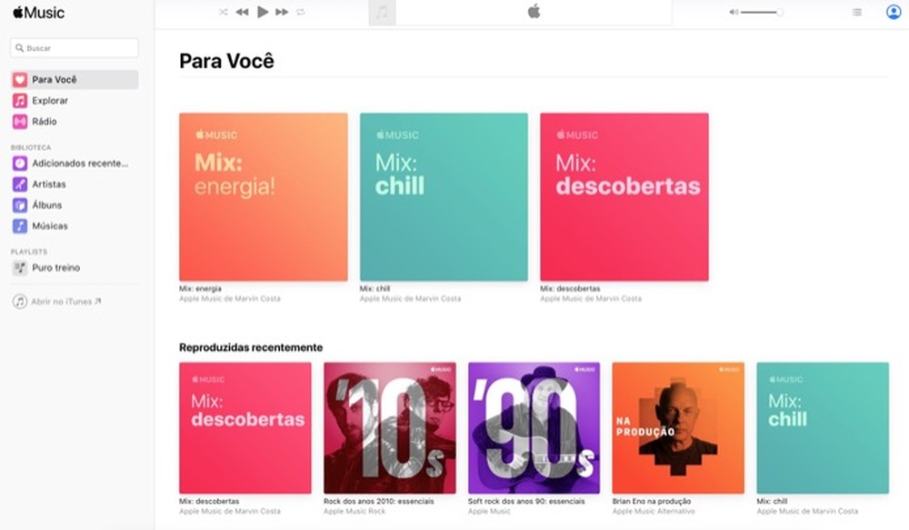 Apple Music Web: nove funções para usar o serviço streaming no computador