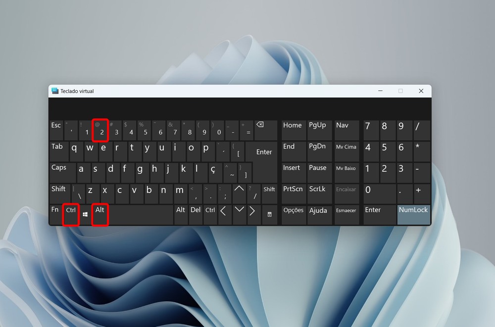 Como colocar o símbolo de metro quadrado no teclado do PC