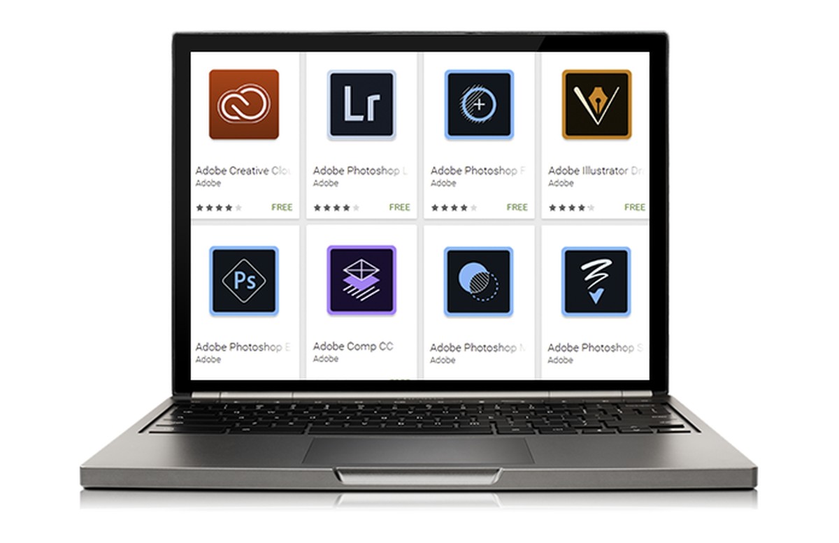 Adobe Creative Cloud vai rodar grátis em Chromebooks com Android apps