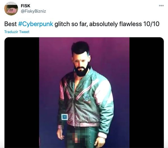 Cyberpunk 2077 apresenta bugs no lançamento e vira meme na Internet
