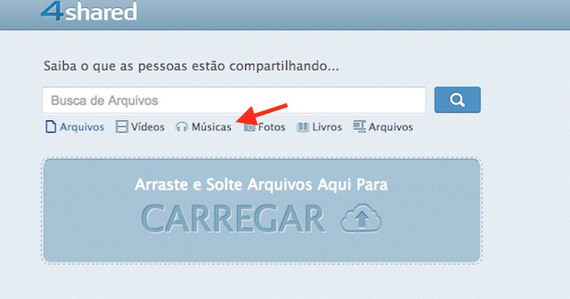 4shared: como baixar músicas em mp3 e outros formatos