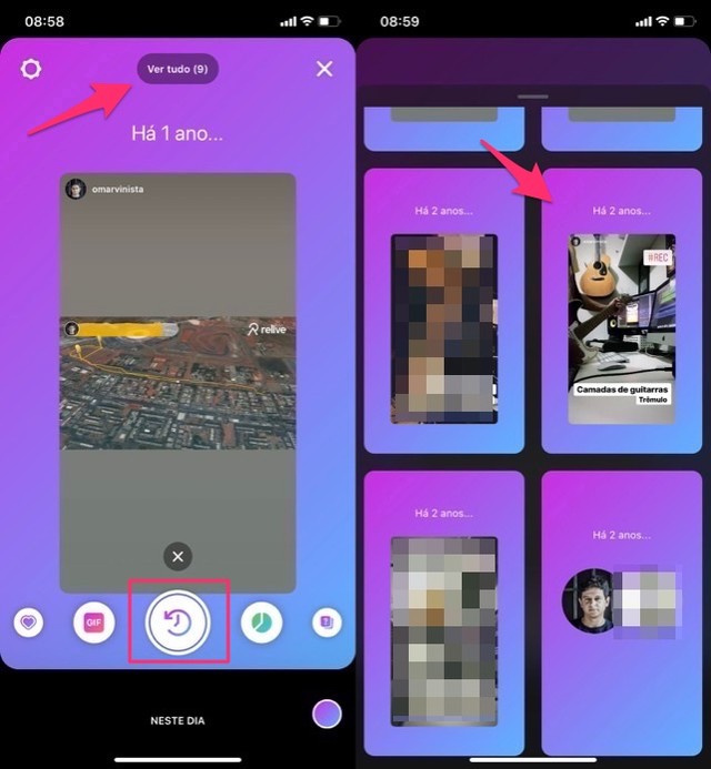 Como ver lembranças no Instagram: saiba usar a função de memórias