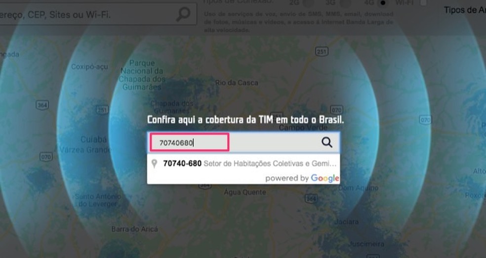 TIM 4G: como consultar o mapa de cobertura