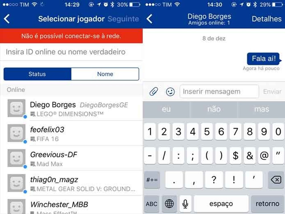 Como usar PlayStation Messages para falar com amigos da PSN no celular