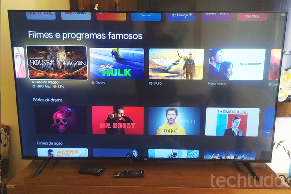 Smart TV TCL P635 apresenta bom custo benefício e Google TV de fábrica