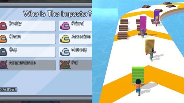 Among Us e Shortcut Run estão entre games mobile mais baixados de novembro